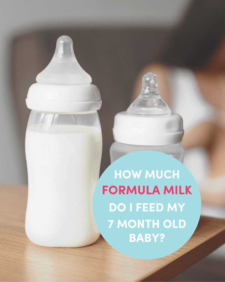 How much formula milk do I feed my 7 month old baby? – Mummy Cooks