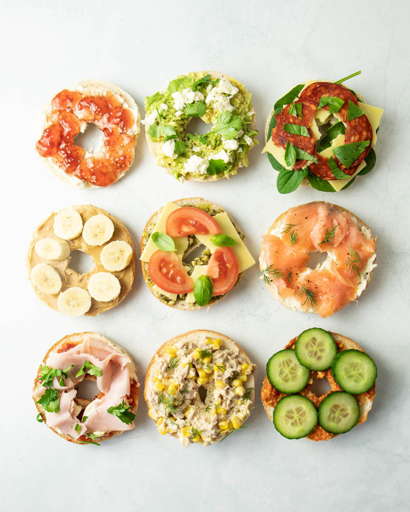 Bagel Topping Ideas For Kids – Mummy Cooks