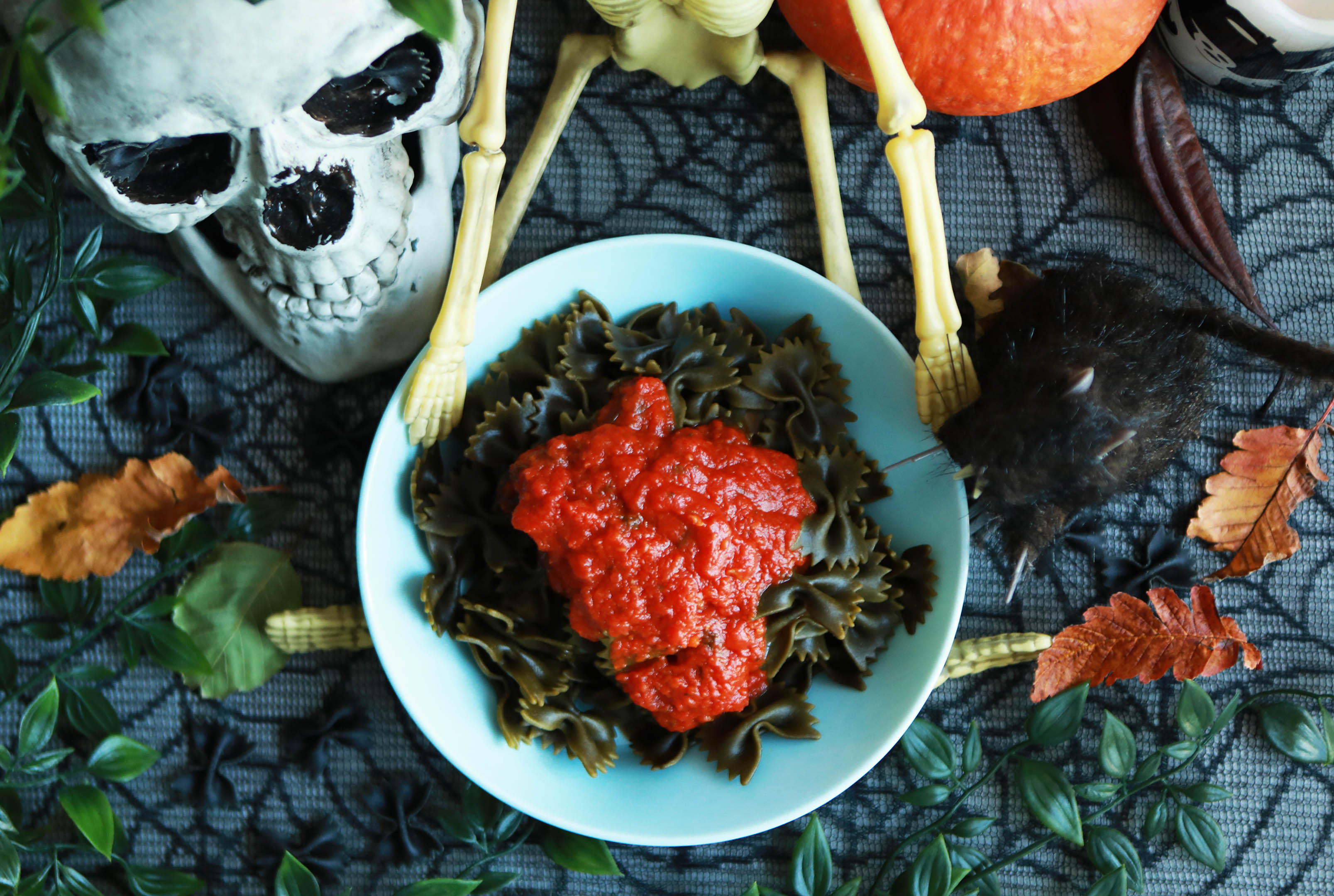 Spooky Pasta – Mummy Cooks