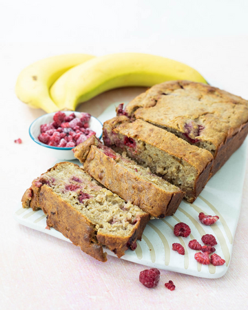 Lemon and Raspberry Banana Bread – Mummy Cooks
