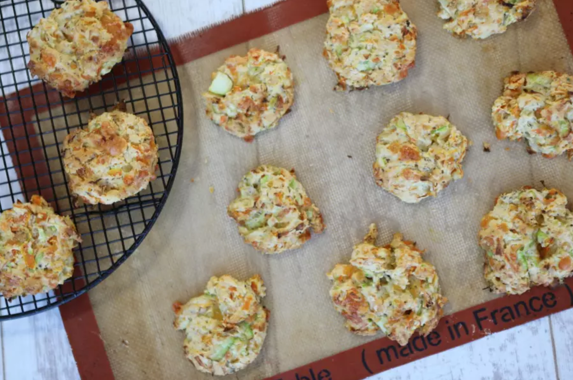Mini Cheesy Vegetable Scones – Mummy Cooks