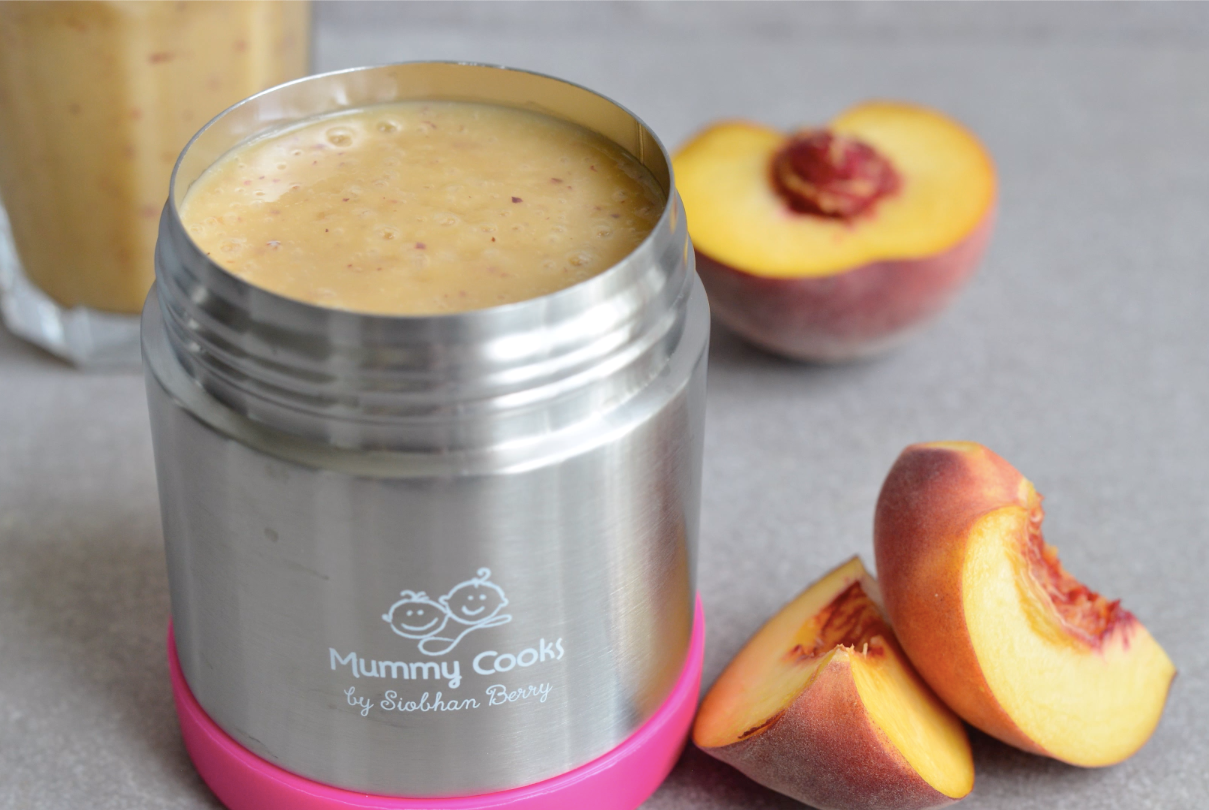 Peaches & Cream Smoothie – Mummy Cooks